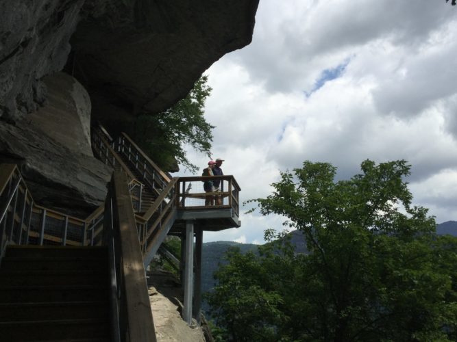 Outcroppings Trail - Chimney Rock at Chimney Rock State Park