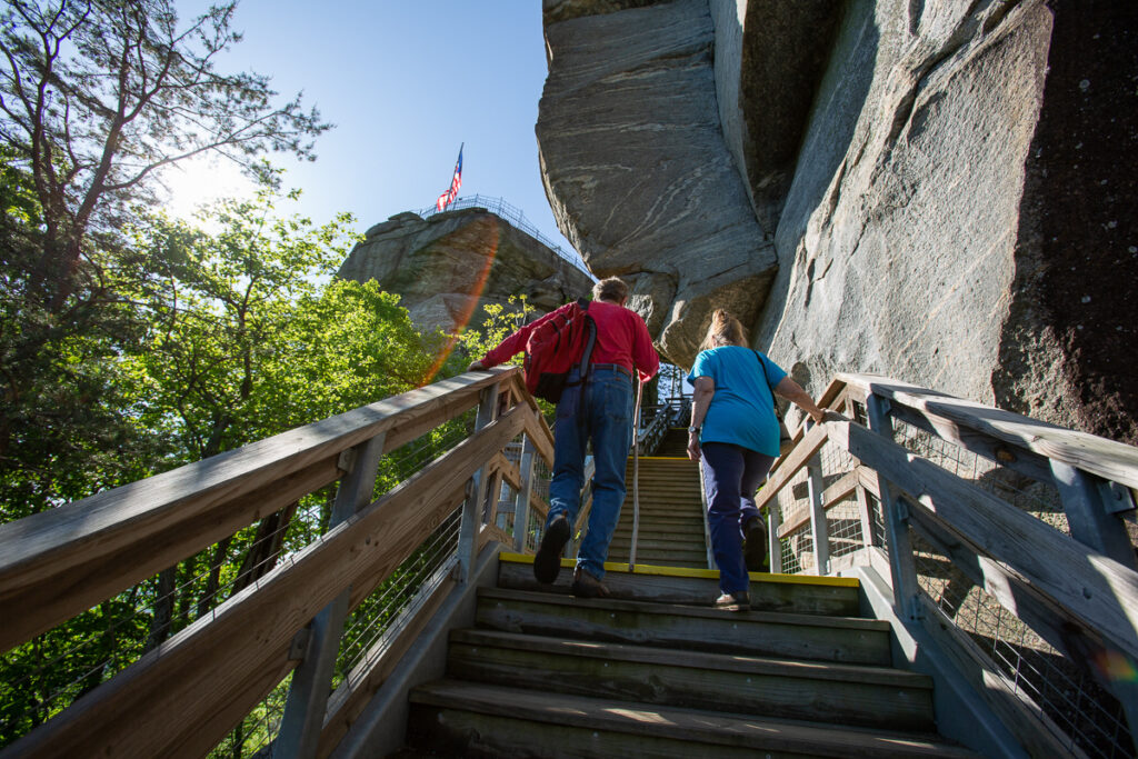 Outcroppings Trail - Chimney Rock at Chimney Rock State Park