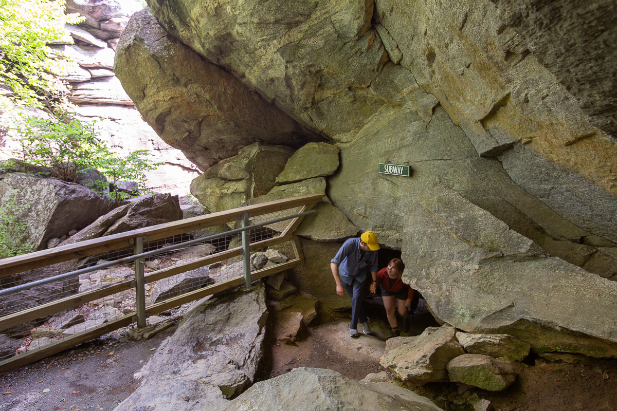 Outcroppings Trail - Chimney Rock at Chimney Rock State Park